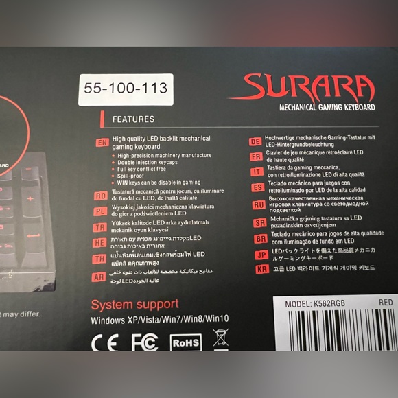 Red Dragon | Computers, Laptops & Parts | Redragon Surara Mechanical ...